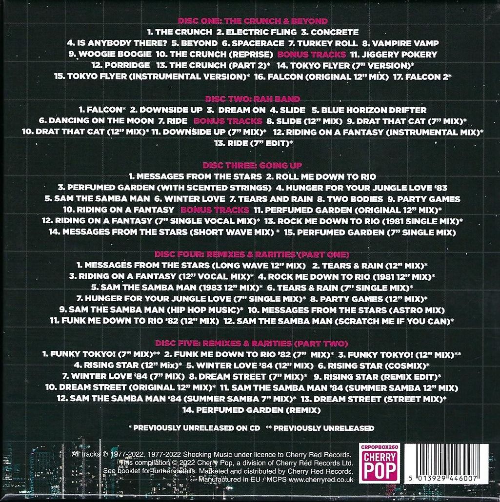 The Rah Band: Messages From The Stars 5- CD Box Set - Dubman Home Entertainment